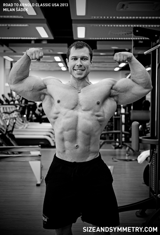Ronnie.cz - Milan Šádek - aktuální forma 8 týdnů před Arnold Classic ...