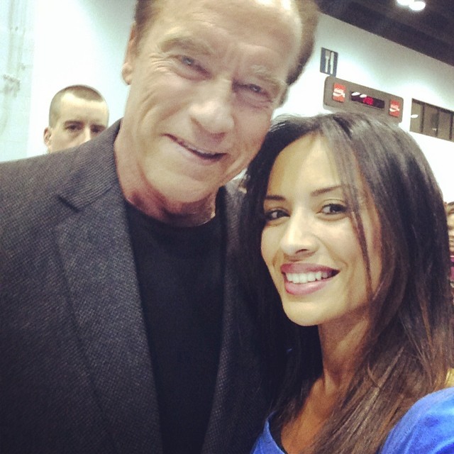 Ronnie.cz - Arnold Schwarzenegger a Yeshaira Robles
