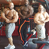 Jonathan Delarosa 6 týdnů před Mr. Olympia 2015