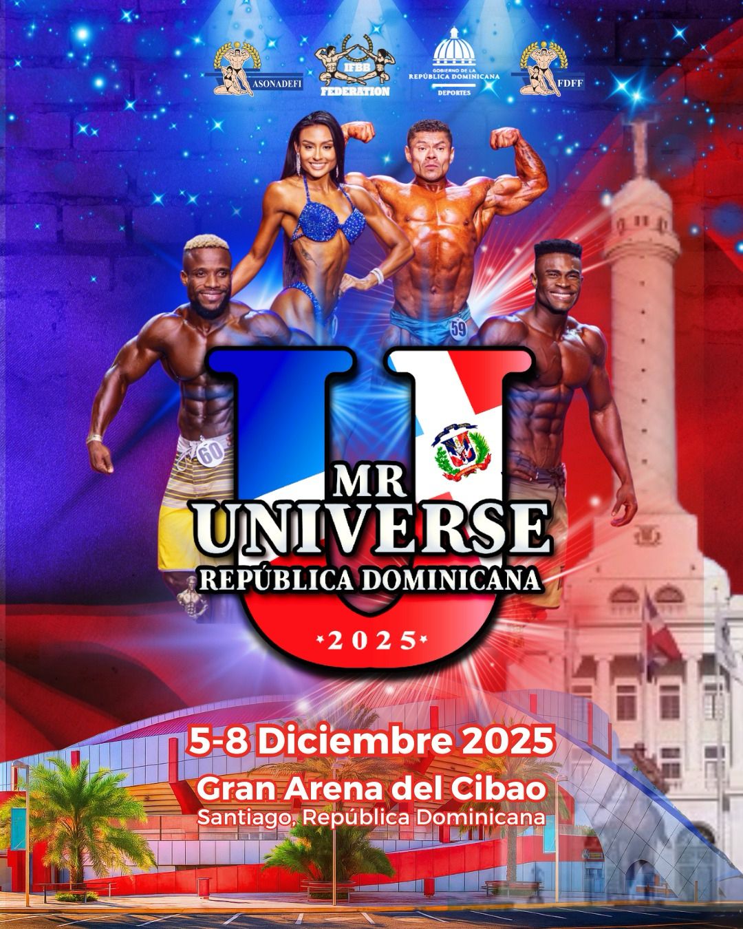 IFBB Mr. Universe Dominican Republic 2025 - výsledky české závodnice